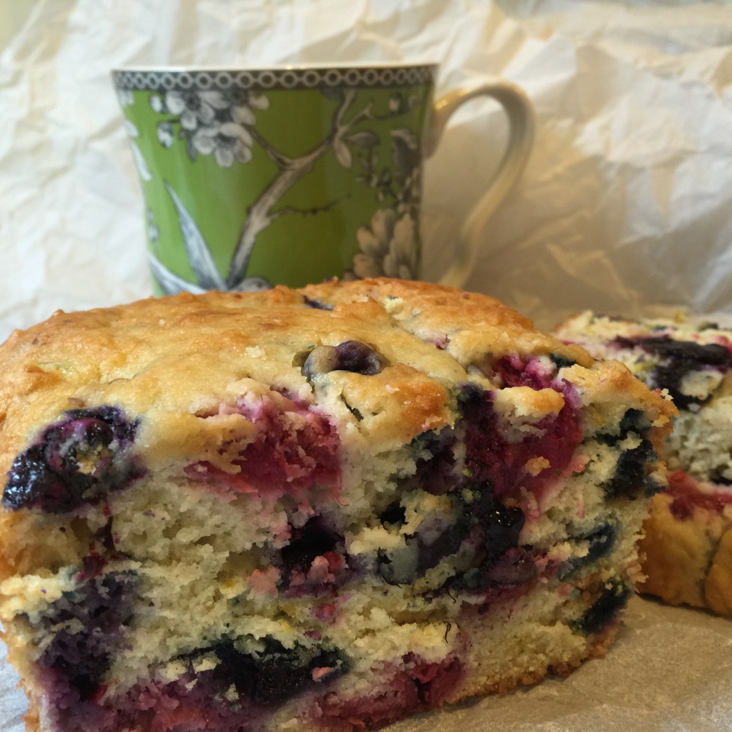 Wild Blueberry Raspberry Bread…grab and go! – The Irreverent Kitchen