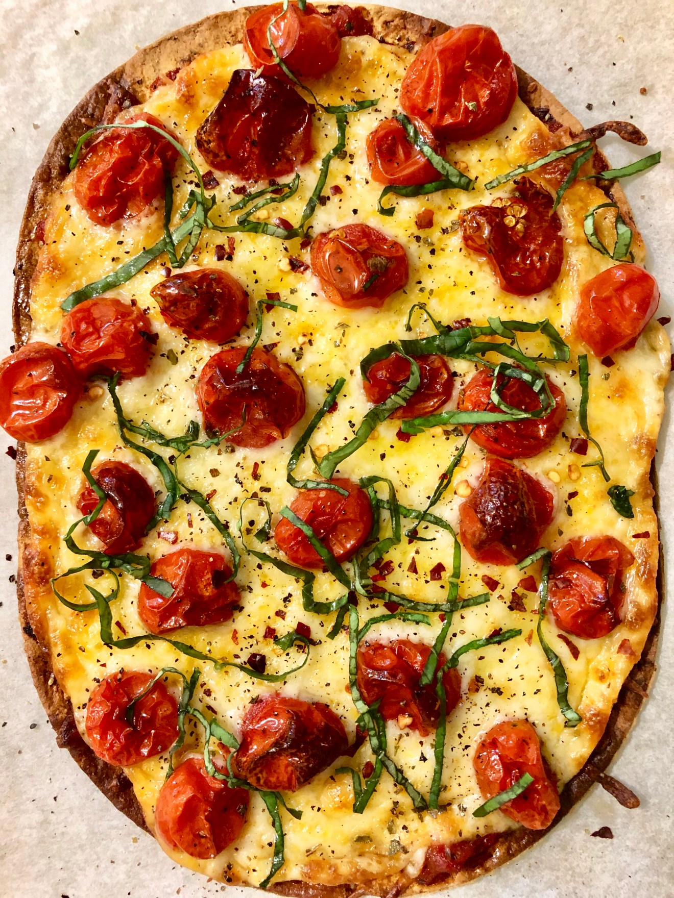 Skinny Flatout Pizza – The Irreverent Kitchen